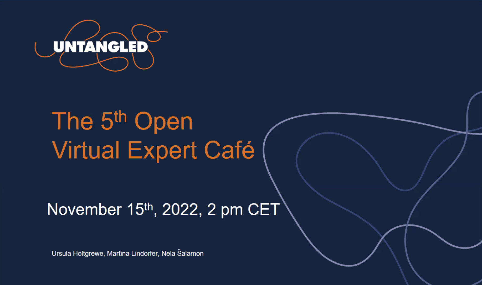 UNTANGLED EXPERT CAFÉ FOCUSES ON MIGRANTS, TECHNOLOGY AND REGIONS - Project Untangled